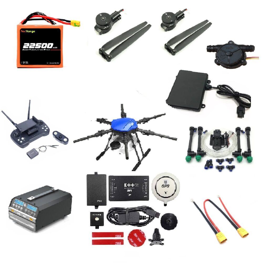 Best Agriculture Hexacopter Drone Kit 10L With JIYI Controller